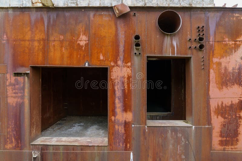 Abandoned Secret Nuclear Bunker. Cold War Command Post, Object 1180 ...