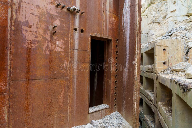 Abandoned Secret Nuclear Bunker. Cold War Command Post, Object 1180 ...