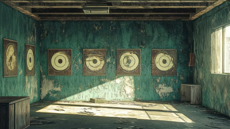 Dilapidated Shooting Range Stock Illustrations – 4 Dilapidated Shooting ...