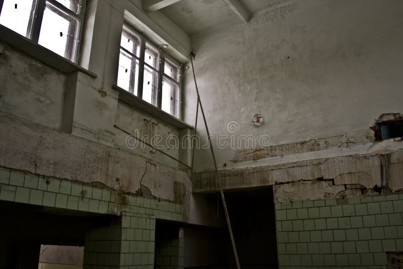 Abandoned soviet canteen stock image. Image of soviet - 45751589