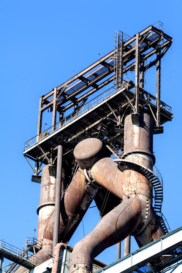 Abandoned steel works stock photo. Image of industry - 35136844