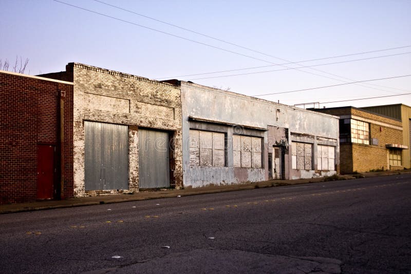 Abandoned Storefront stock photo. Image of evening, bare - 17225886