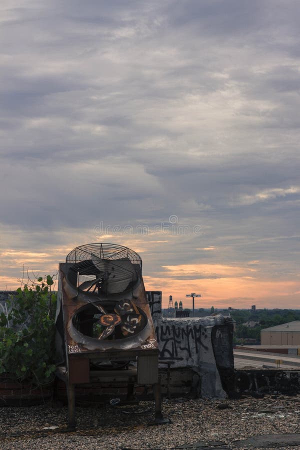 Abandoned and sunrise stock photo. Image of danger, factory - 32328306