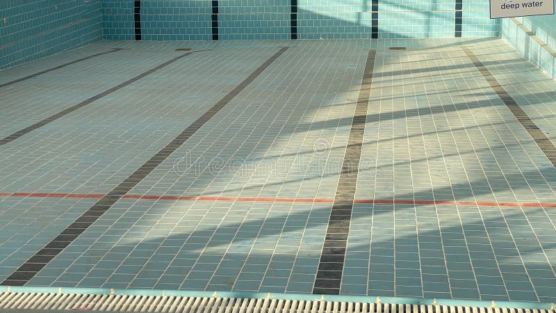 Abandoned Swimming Pool. an Empty Swimming Pool is Under Construction ...