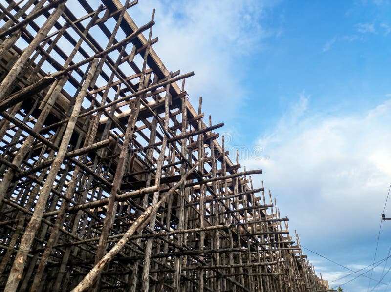 Abandoned and Unfinished Building Construction Site Stock Image - Image ...