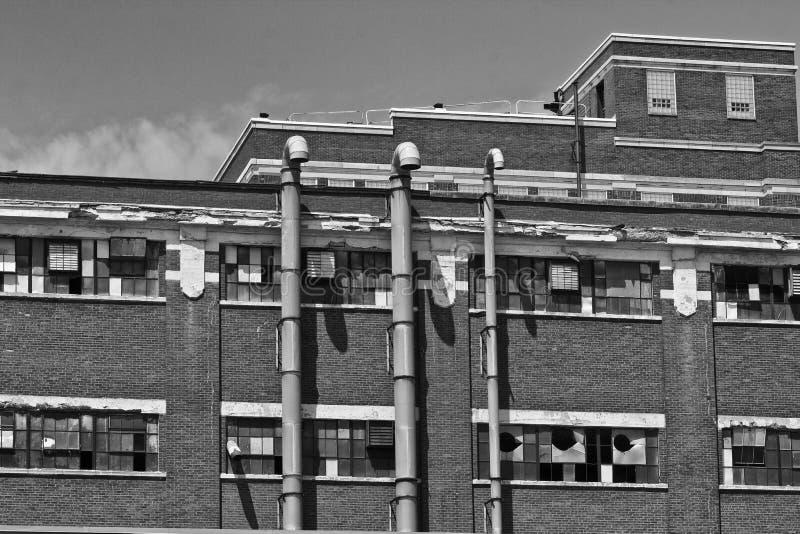 Old and Abandoned Urban Factory Stock Photo - Image of ancient, metal ...