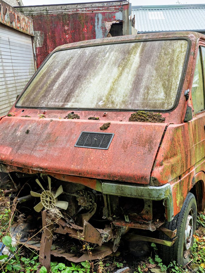 Abandoned Vehicle: Rust and Decay Stock Photo - Image of junk, people ...