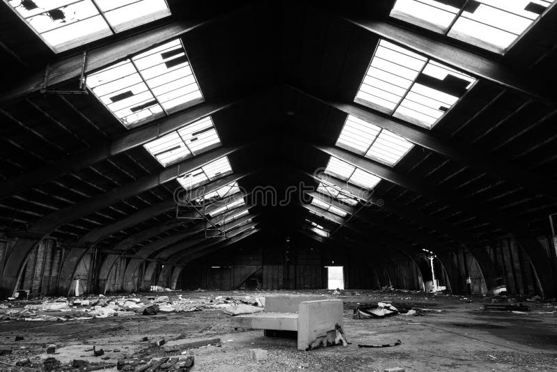 Abandoned warehouse stock photo. Image of crime, building - 50971780