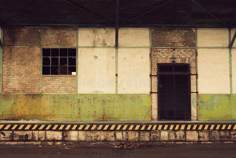 Abandoned warehouse stock image. Image of creepy, iron - 52162901