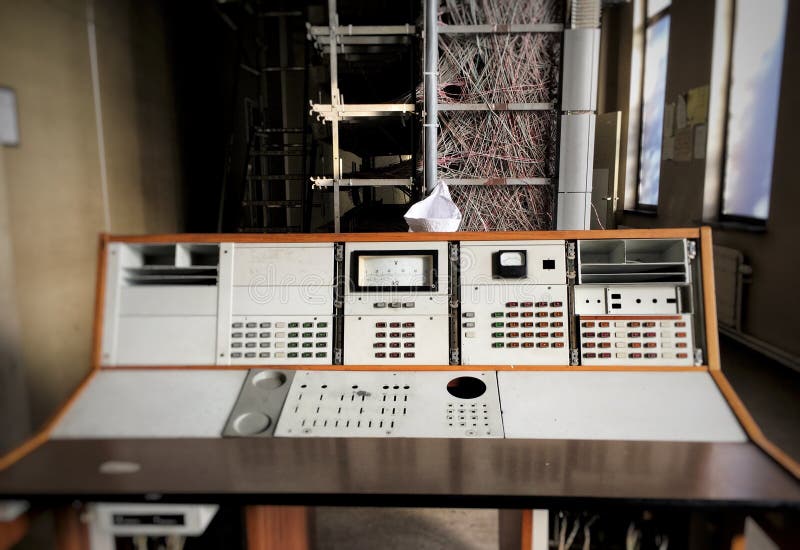 Abandoned workstation stock photo. Image of telecom - 134329104