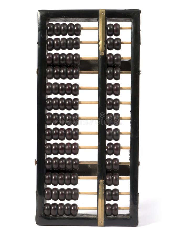 Ábac photo stock. Image du affaires, isolement, numéro - 3944682