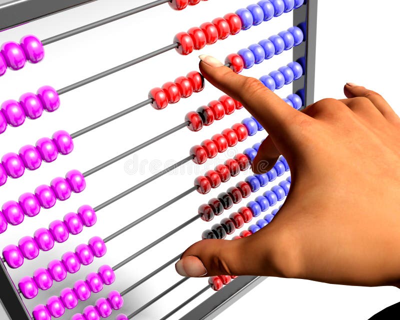 Abaque illustration stock. Illustration du métal, coloré - 49712214