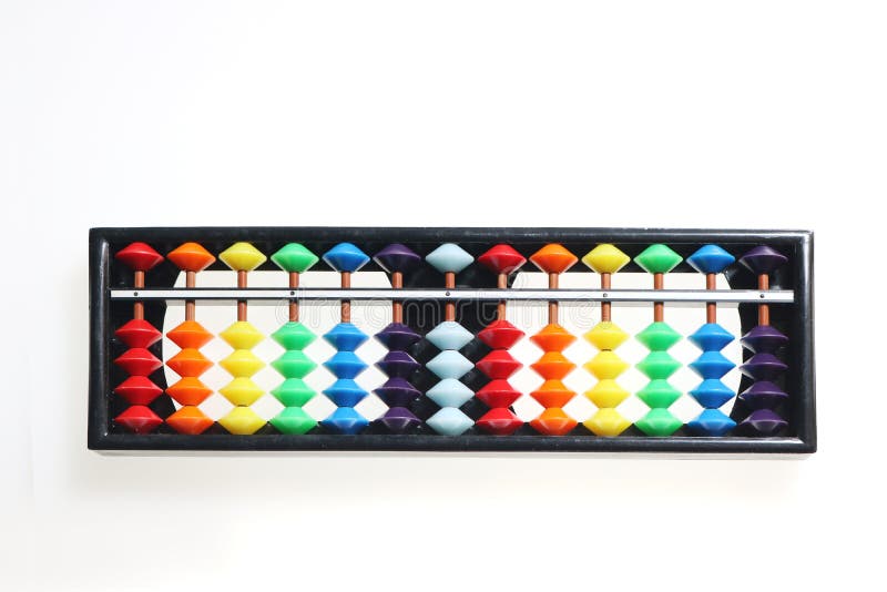 L'abaque Japonais a Appelé Soroban Photo stock - Image du mathématique ...