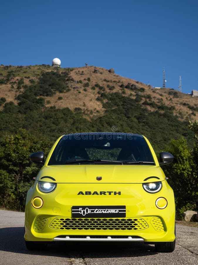 Abarth 500e EV Test Drive Day Editorial Photo - Image of hongkong ...