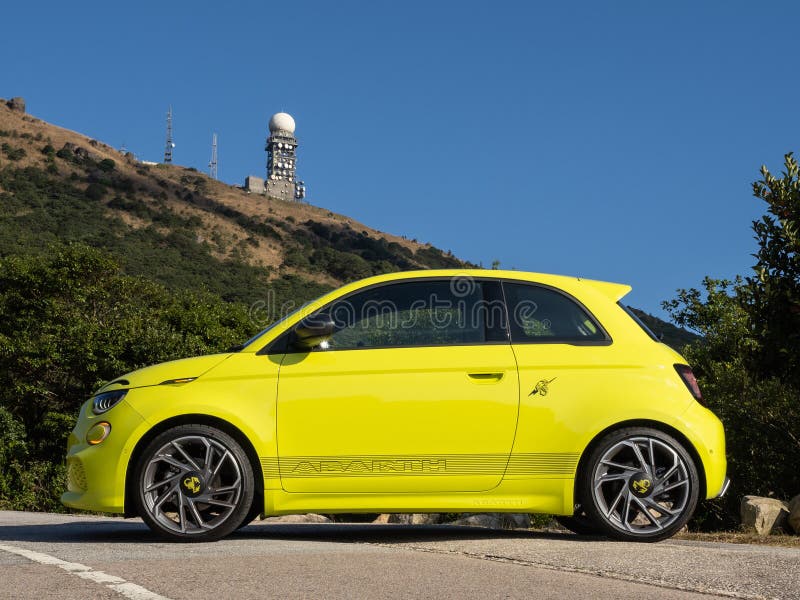Abarth 500e EV Test Drive Day Editorial Photo - Image of 500e ...