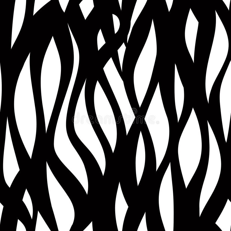 Abastract Geometric Seamless Pattern. Wave Stem Grid Texture Stock ...