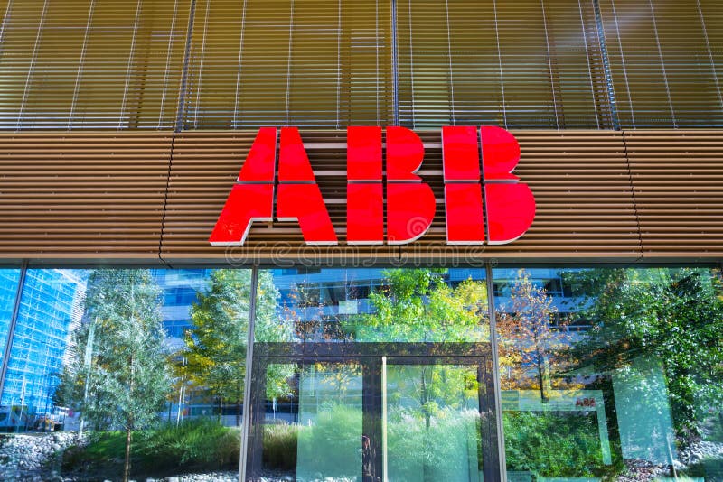 ABB Company Logo On Headquarters Building Editorial Photography - Image ...