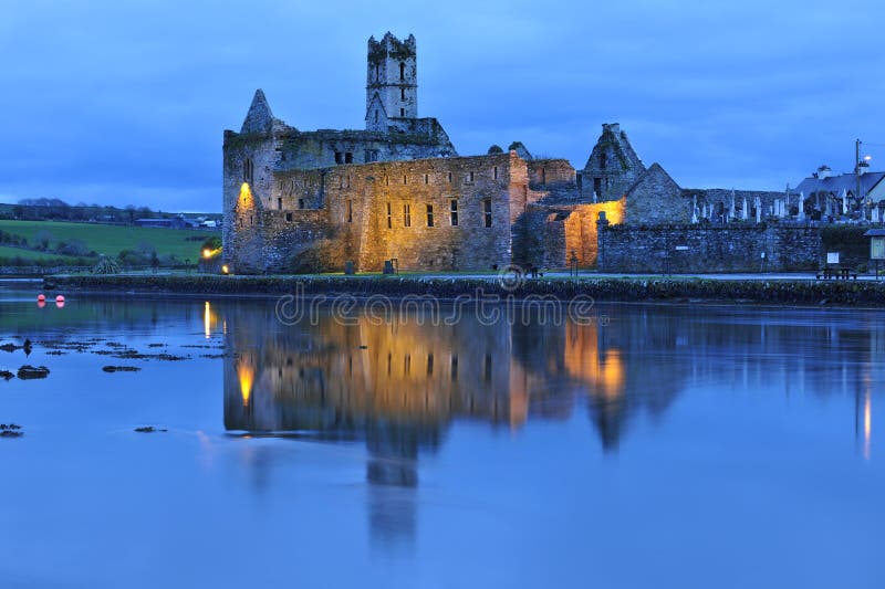 Timoleague Abbey Cork Ireland Fotografia Stock - Immagine di irlanda ...
