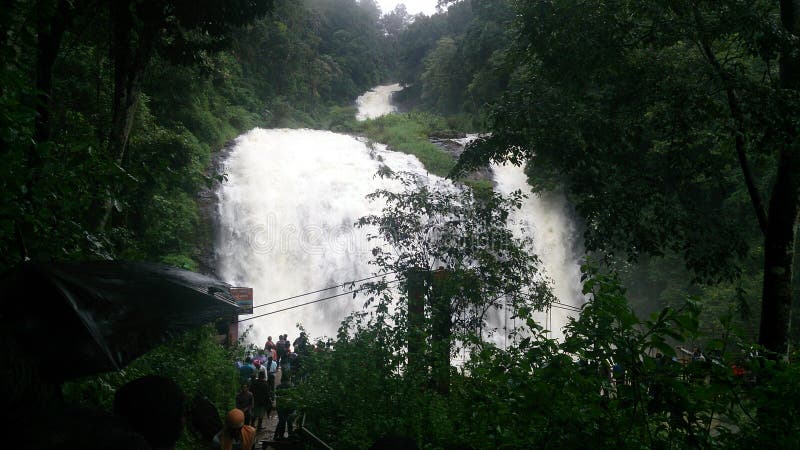 Abbey Falls in Coorg-V stock image. Image of water, scene - 4306867