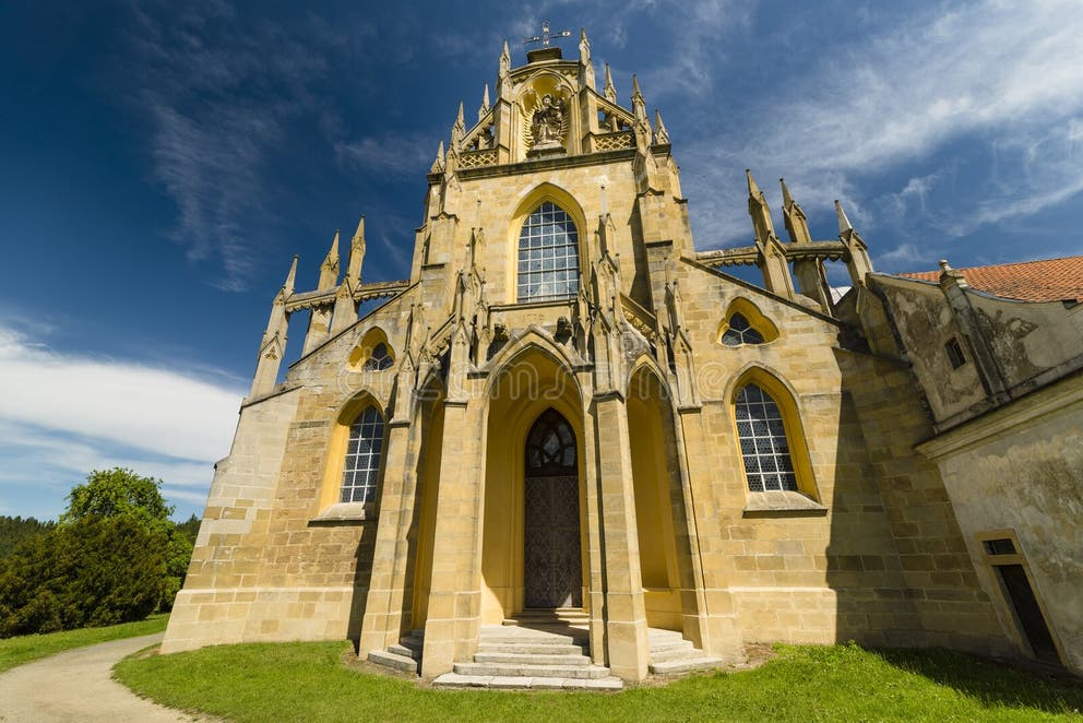 The Abbey of Kladruby is a Large Benedictine Monastery in Czech ...