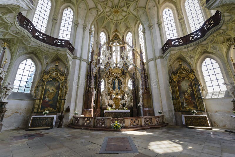 The Abbey of Kladruby is a Large Benedictine Monastery in Czech ...