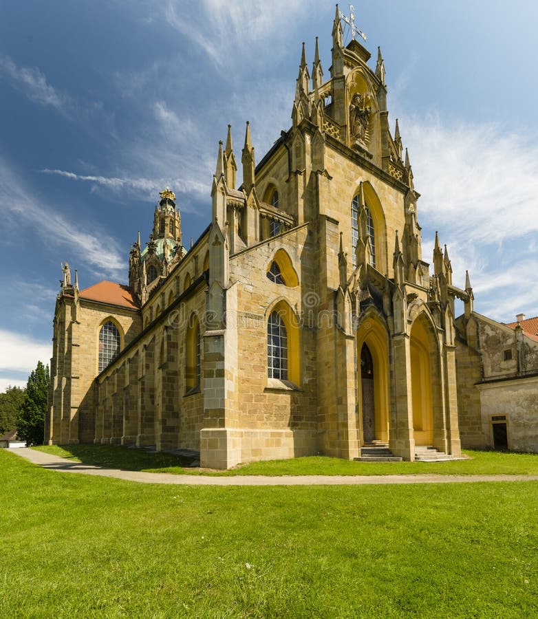 The Abbey of Kladruby is a Large Benedictine Monastery in Czech ...