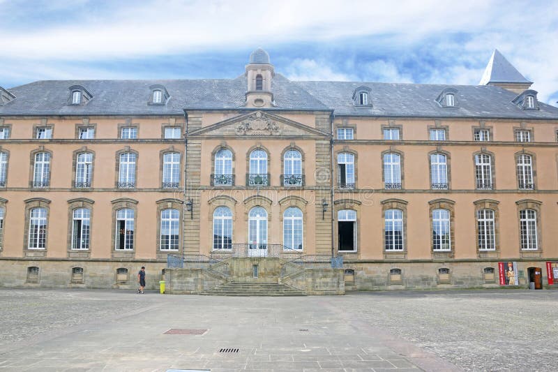 Abbey Museum in Echternach in Luxembourg Editorial Photo - Image of ...
