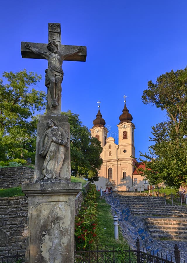The Abbey of Tihany stock image. Image of christian, abbey - 80398317