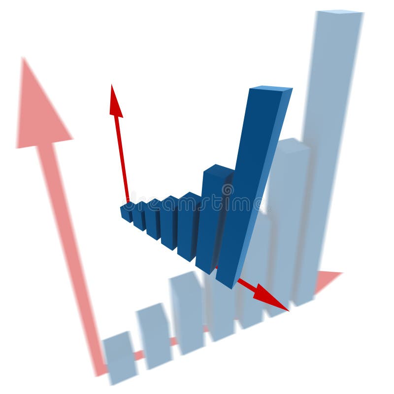 Abbildung Der Statistiken 3d Stock Abbildung - Illustration von ziel ...