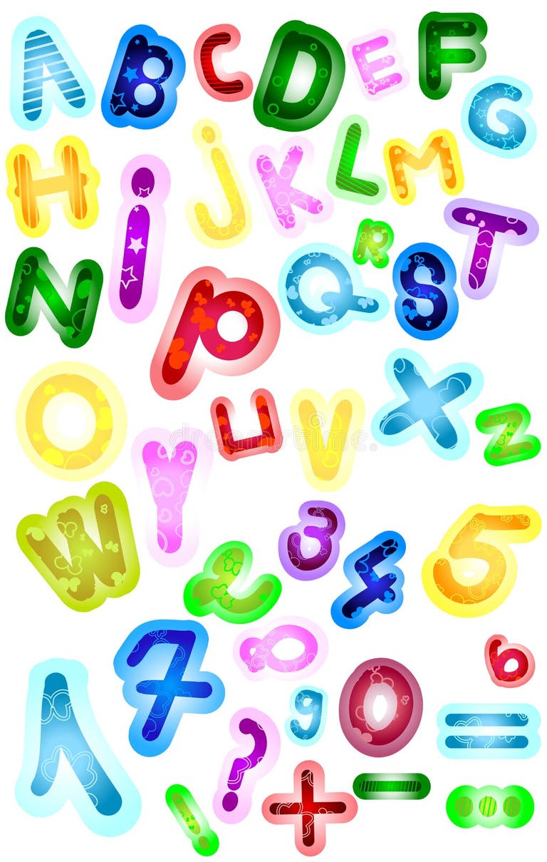 Kids Abc Circle Stock Illustrations – 1,596 Kids Abc Circle Stock ...