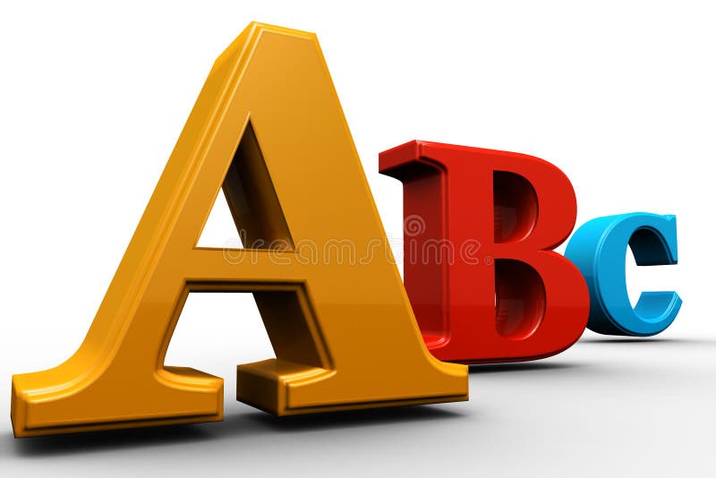 ABC. stock illustration. Illustration of communication - 14350977