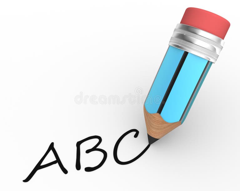 Pencil Drawing Abc Stock Illustrations – 6,162 Pencil Drawing Abc Stock ...