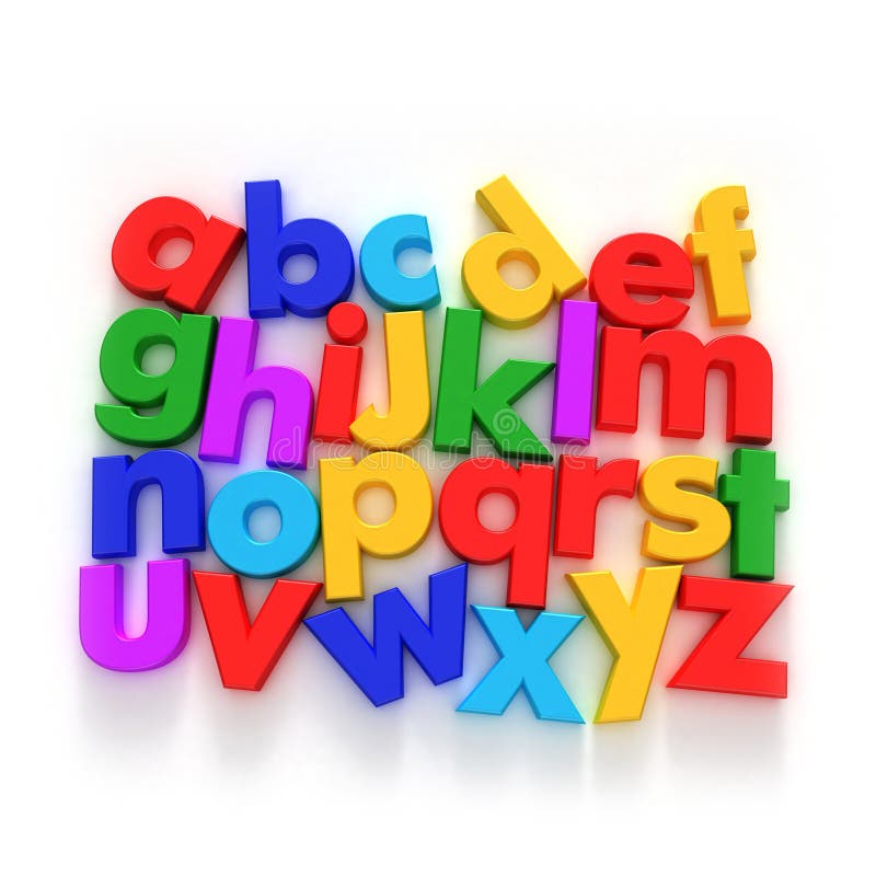Abc Magnet Letters Stock Illustrations – 229 Abc Magnet Letters Stock ...