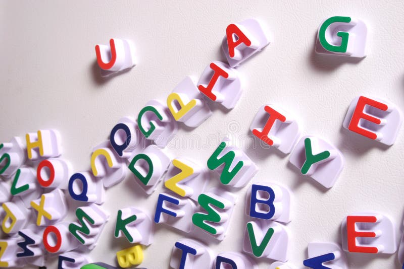 ABC stock image. Image of alphabet, magnets, yellow, learning - 598049