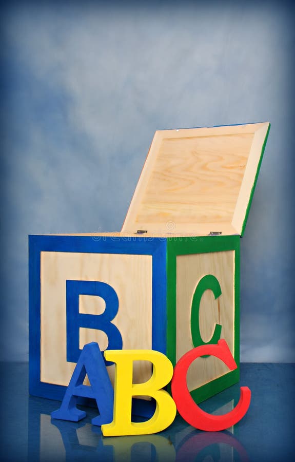 ABC Alphabet Block stock photo. Image of colorful, blue - 13048622