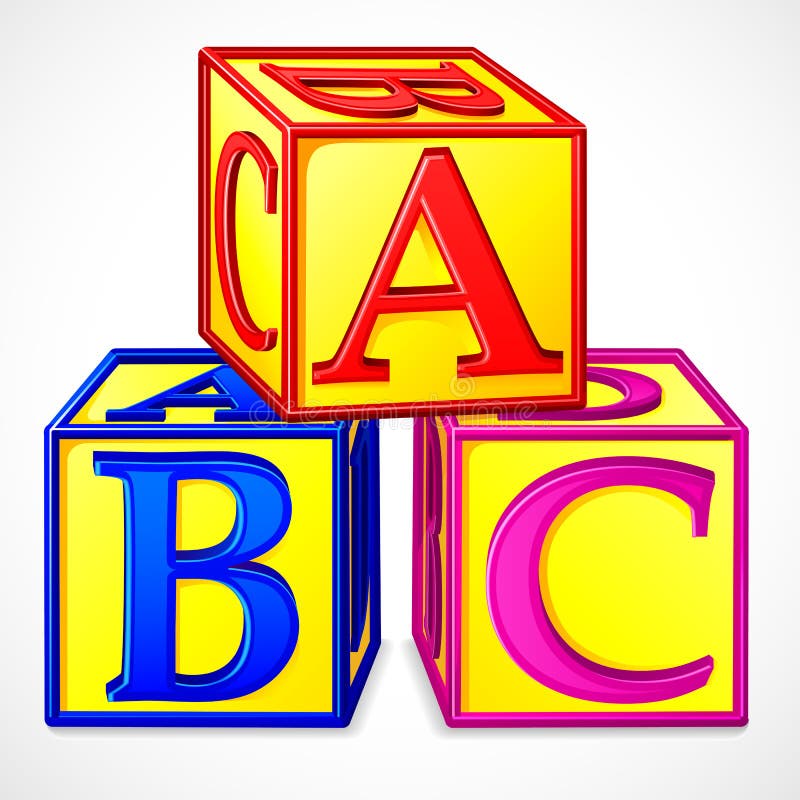 ABC Block stock vector. Illustration of elementary, basic - 26469061