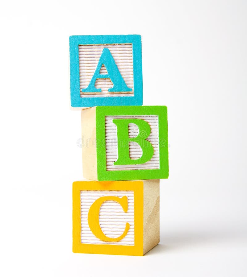 Wooden alphabet blocks stock photo. Image of alphabet - 3533302
