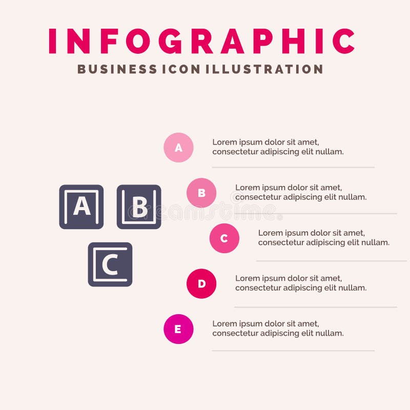 Abc, Blocks, Basic, Alphabet, Knowledge Infographics Presentation ...