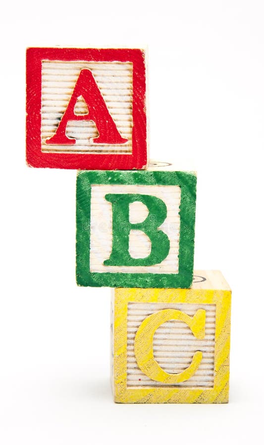 Blank Abc Blocks Stacked Blank Abc Blocks Stacked