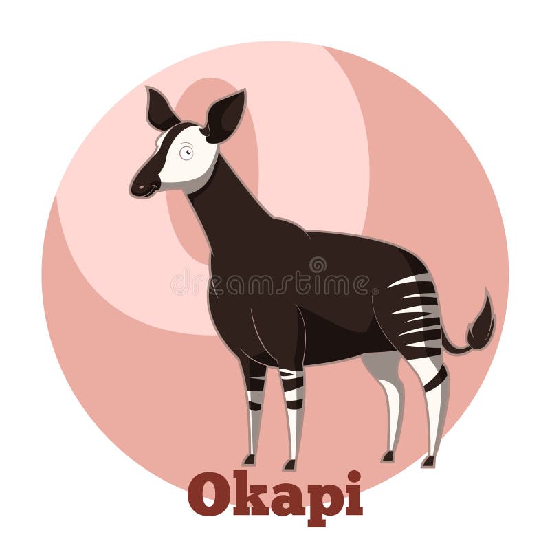 Cartoon Okapi Stock Illustrations – 228 Cartoon Okapi Stock ...