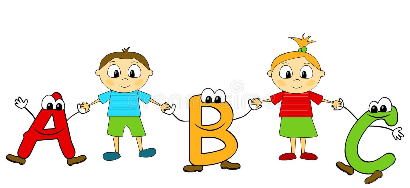 Boy Writing Abc Alphabet Stock Illustrations – 406 Boy Writing Abc ...