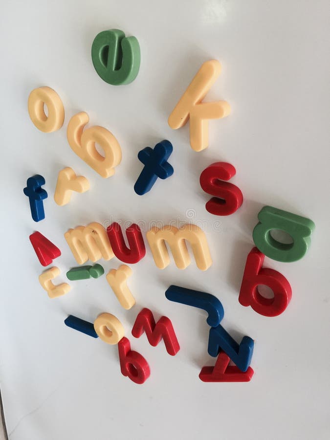 ABC fridge magnets stock image. Image of learn, juvenile - 260895