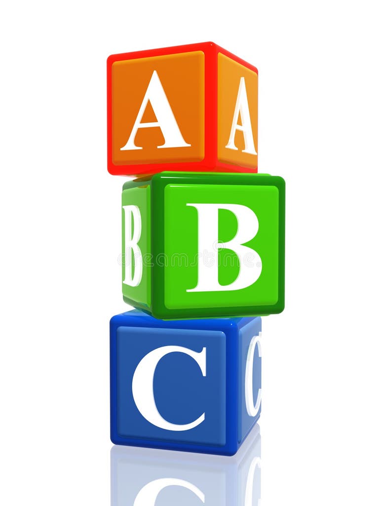 Abc Block Cubes Stock Illustrations – 1,685 Abc Block Cubes Stock ...