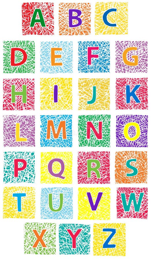 Cute alphabet stock vector. Illustration of isolated - 28642519