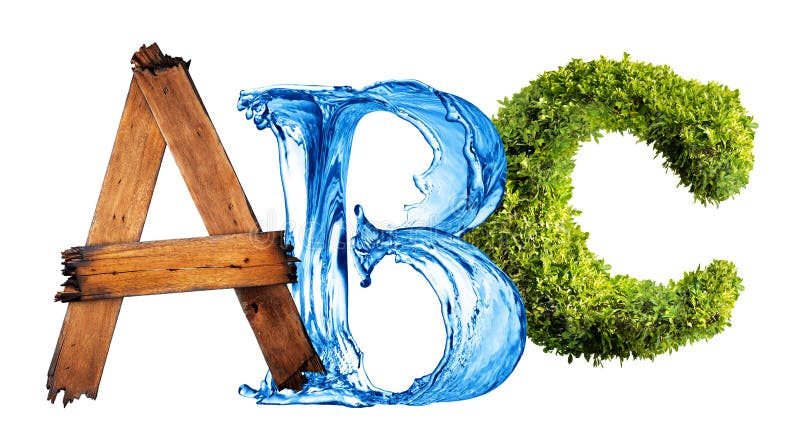 ABC de nature image stock. Image du lettres, herbe, réutilisez - 17286689