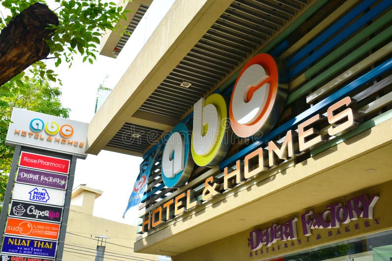 ABC Hotel and Homes Facade in Cebu, Philippines Editorial Stock Photo ...