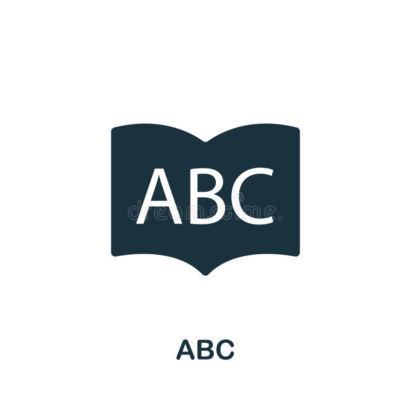 Abc Icon. Simple Element from Child Development Collection. Creative ...
