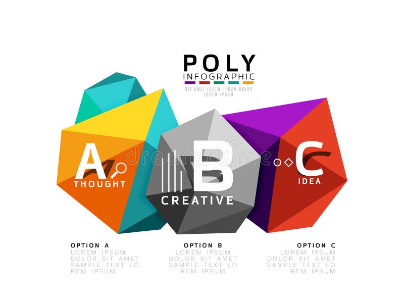 ABC infographics stock illustration. Illustration of brochure - 82801040