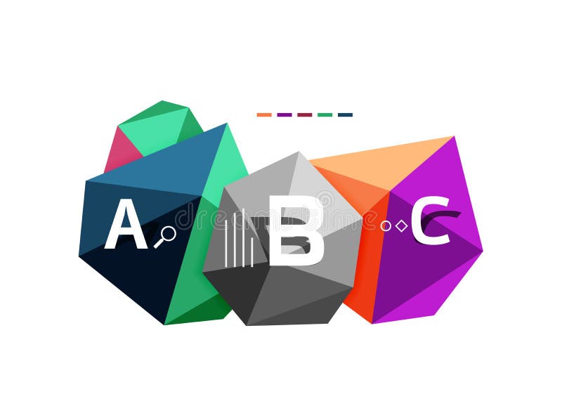 ABC infographics vector stock vector. Illustration of brochure - 85672749