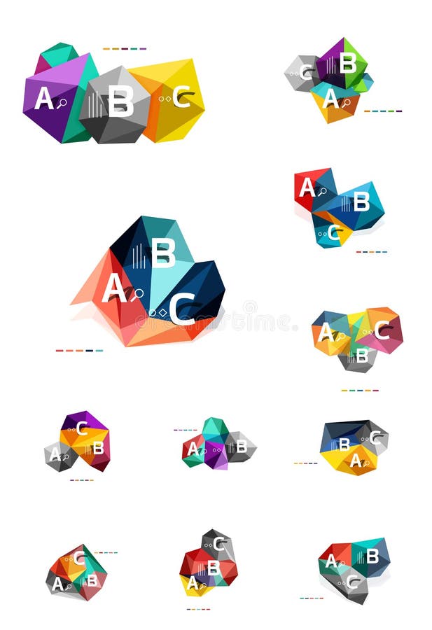 ABC infographics vector stock vector. Illustration of infographic ...